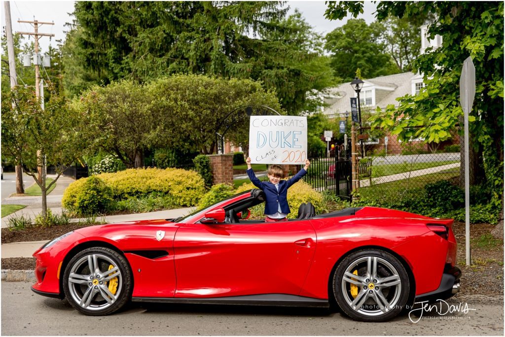 Kindergarten Graduation Parade in Summit NJ | Photography by Jen Davis