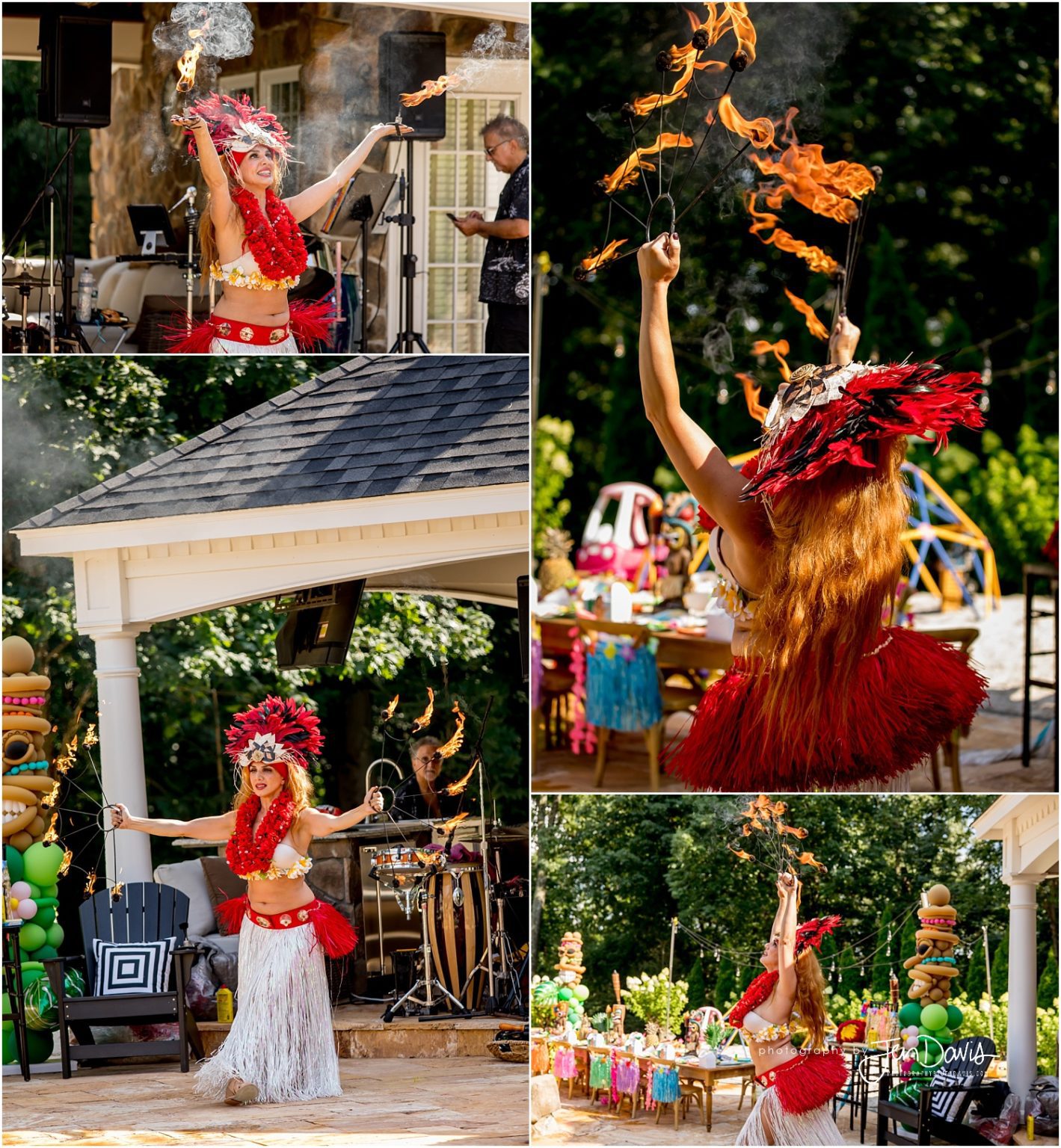 Summer Luau in Warren NJ Event Photographer | Photography by Jen Davis