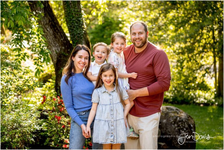 Spring Family Portraits in the Garden, Top NJ Family Photographer Near ...