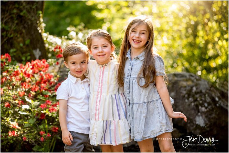 Spring Family Portraits in the Garden, Top NJ Family Photographer Near ...
