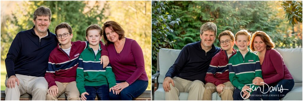 Fall Family Portraits at Home, Skillman NJ Family Photographer ...