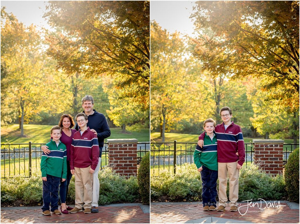 Fall Family Portraits at Home, Skillman NJ Family Photographer ...